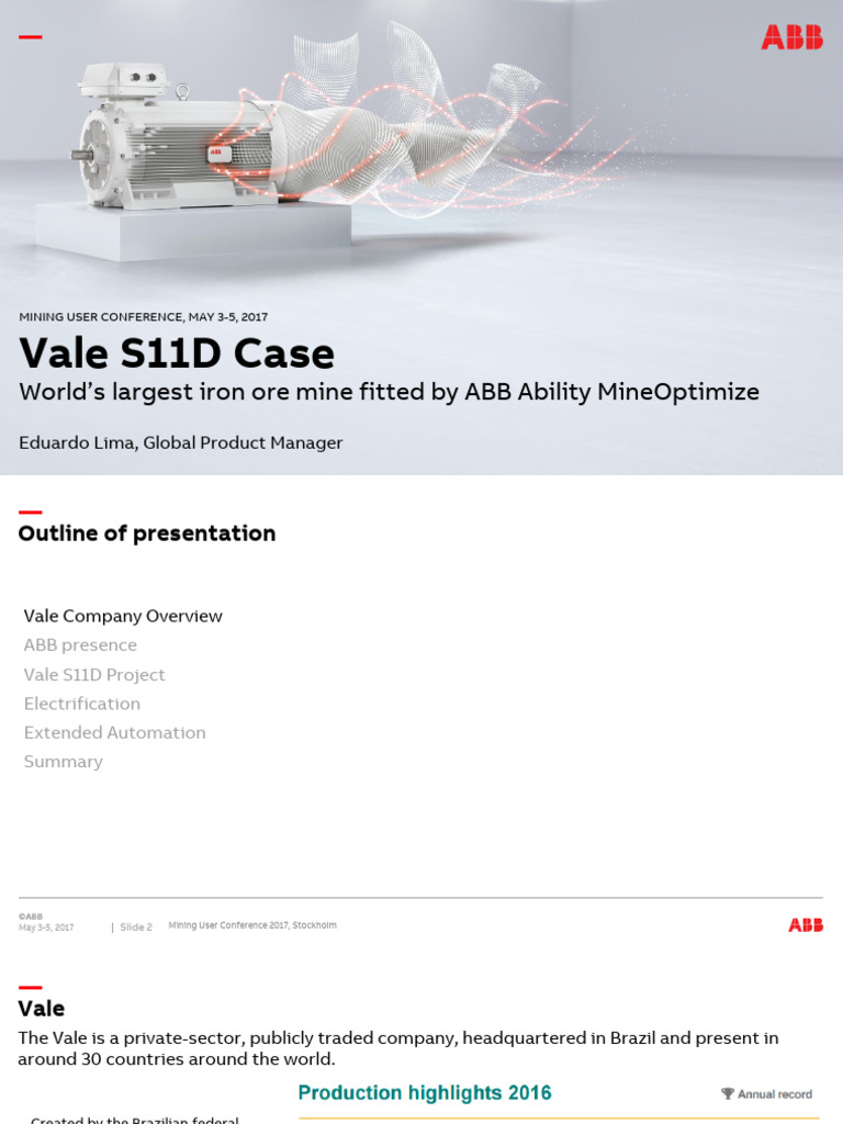 Day 3 Presentation 29-ABB Vale - S11D - World - S - Largest - Iron ...