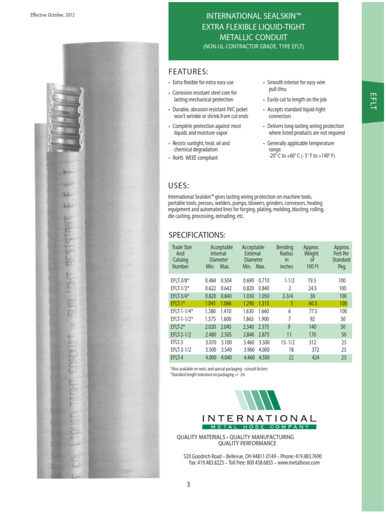 International Metal Hose | PDF | Pipe (Fluid Conveyance) | Mechanical ...