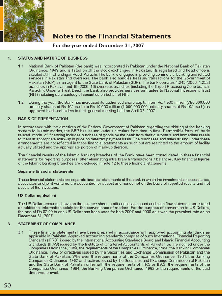 08-Notes To Financial Statements | PDF | Depreciation | Fair Value