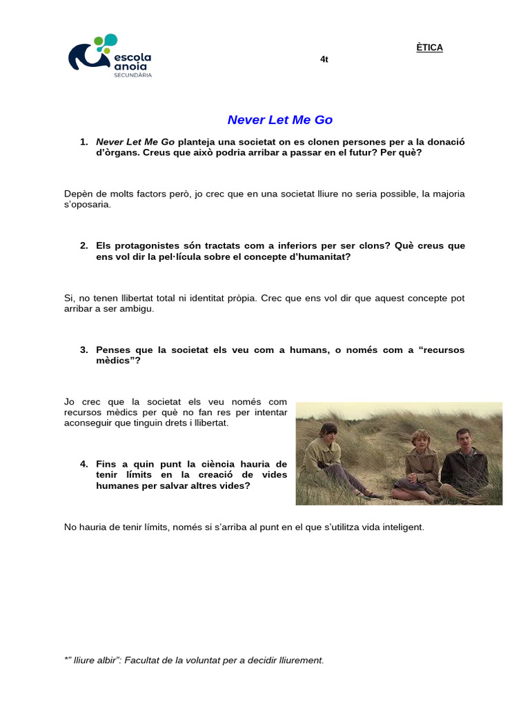 Never Let Me Go | PDF