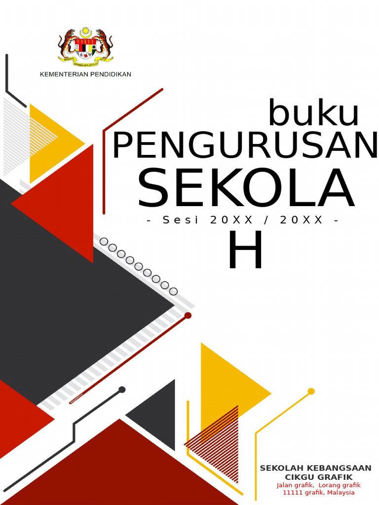 Buku Pengurusan Sekolah Design 01 v2022,23 | PDF