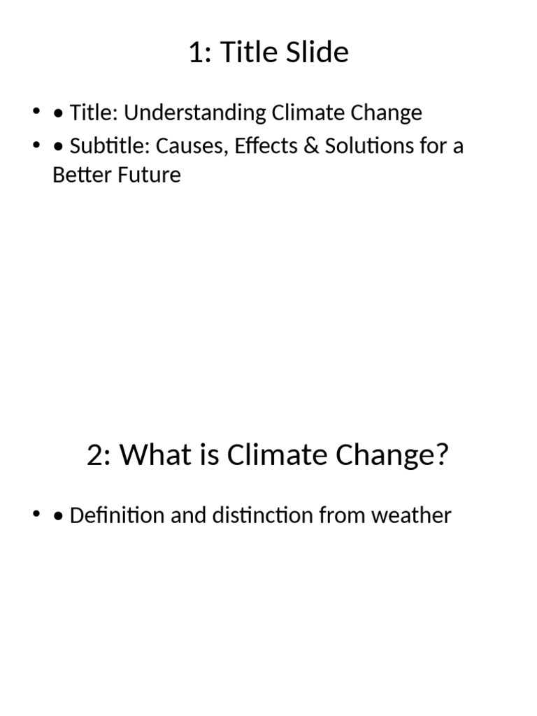 Understanding Climate Change | PDF