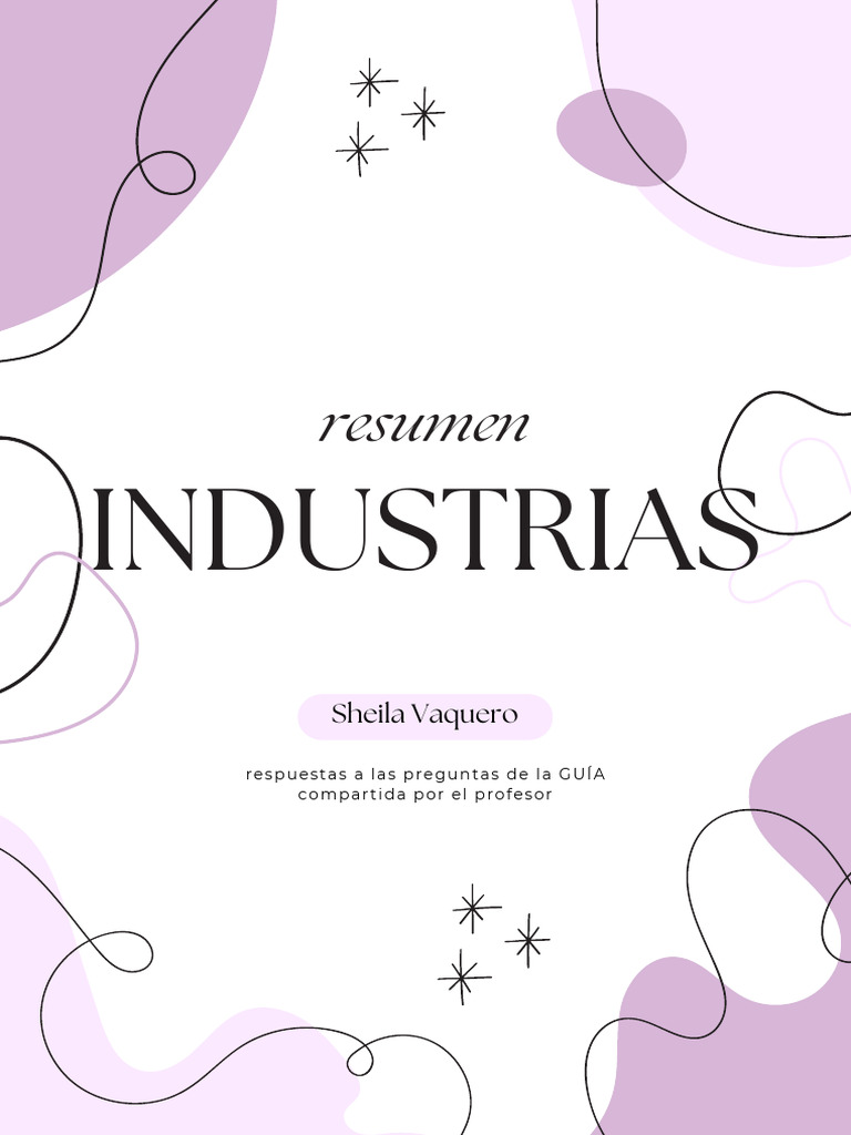 Respuestas a Las Preguntas de La Guia Industrias | PDF | Marketing ...