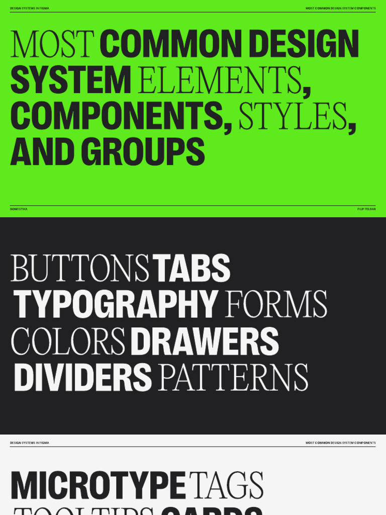 U2_01_Most Common Design System Elements | PDF