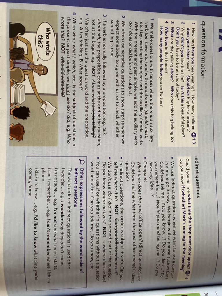 1A Grammer Upper Intermediate | PDF