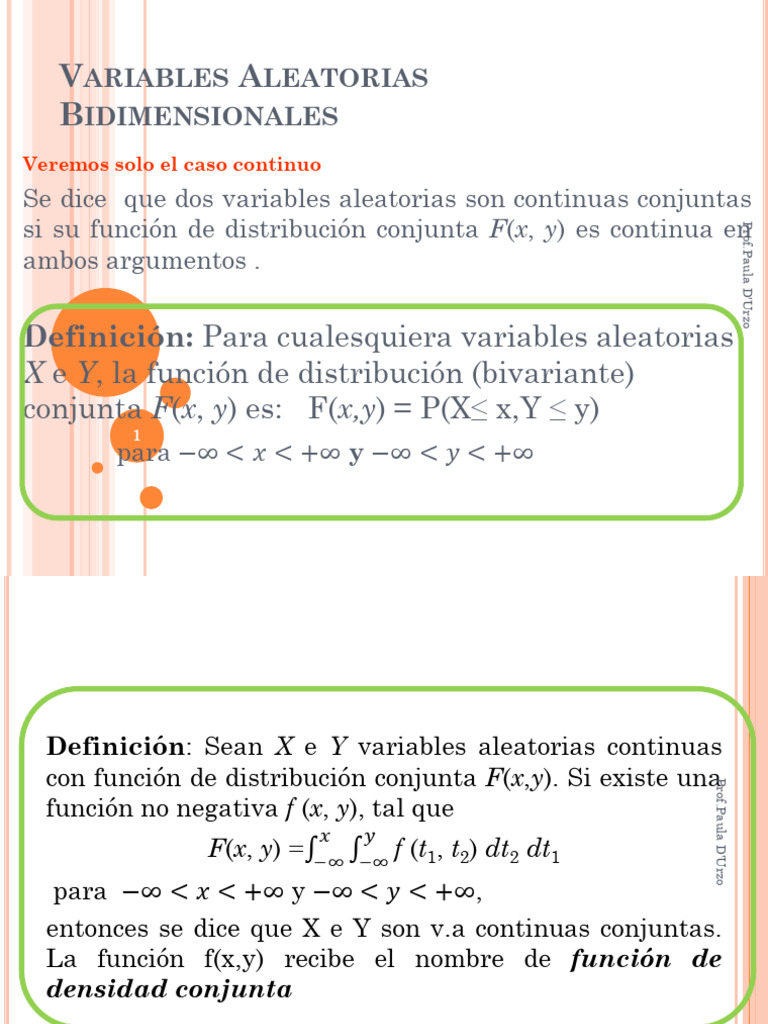 Variables Aleatorias Bidimensionales_520e70bc813f7964658fbf5851bb87b2 | PDF | Función de ...
