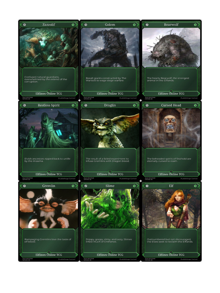 Elflies Online TCG | PDF