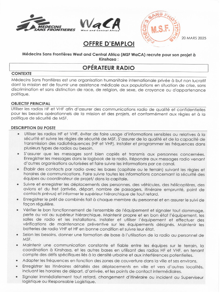 Operateur Radio | PDF