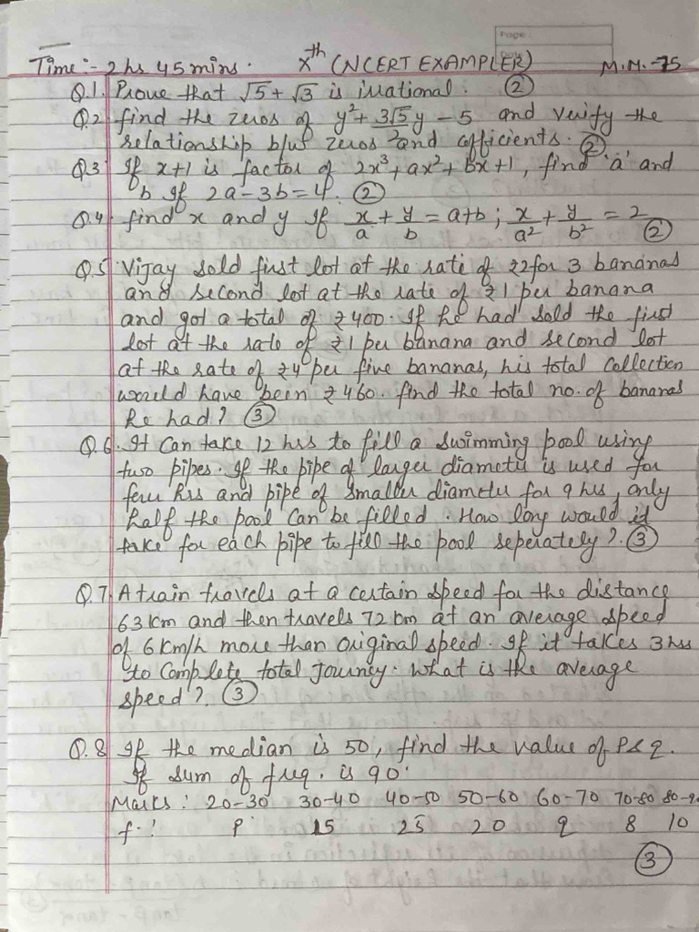 Full Ncert Exampler | PDF