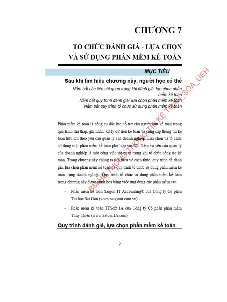 TCCTKT_CHƯƠNG 07 | PDF