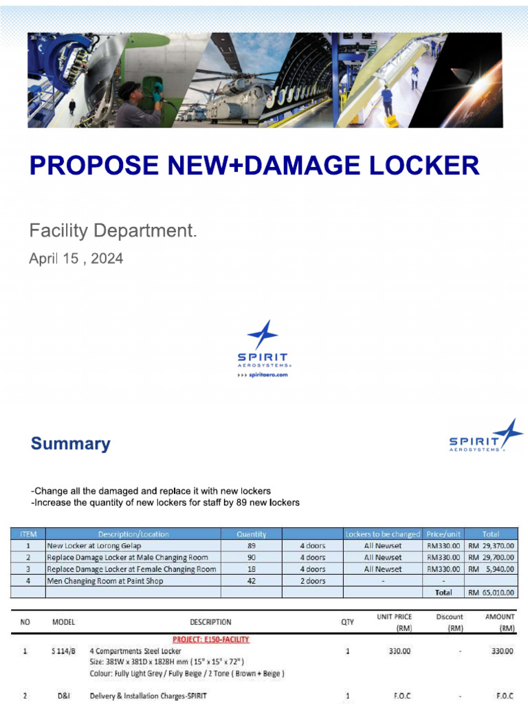 Lockers Proposal | PDF