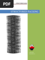 Sulzer Structured Packings PDF | PDF | Distillation | Stainless Steel