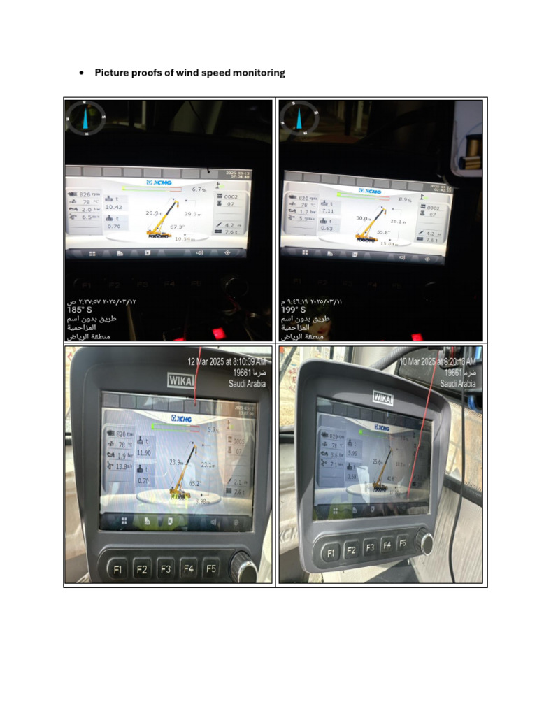 Picture Proofs of Wind Speed Monitoring | PDF