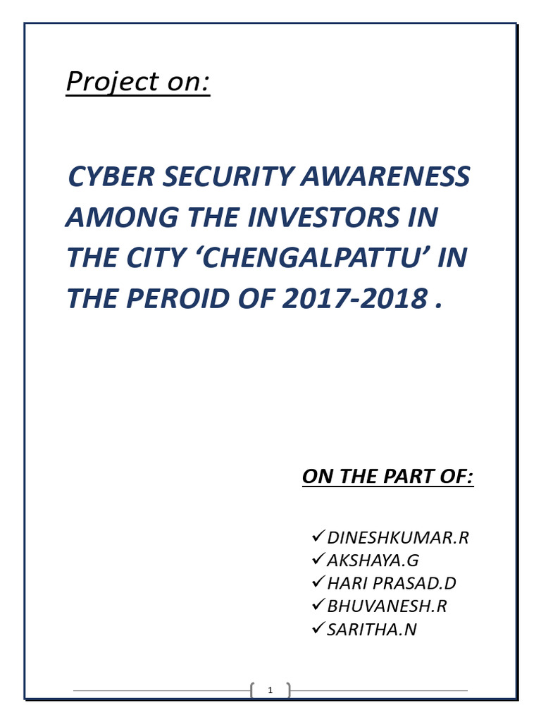 College Profit Cyber Security 2. | PDF | Computer Security | Security