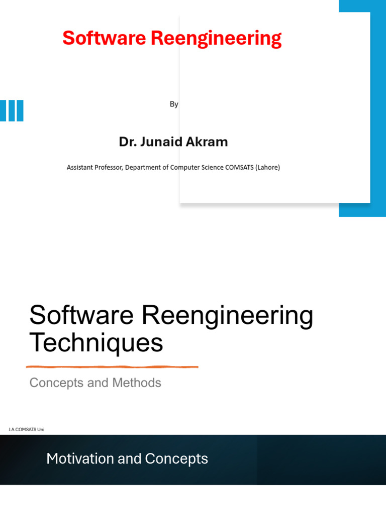 Software Reengineering Techniques Overview | PDF | Software | System