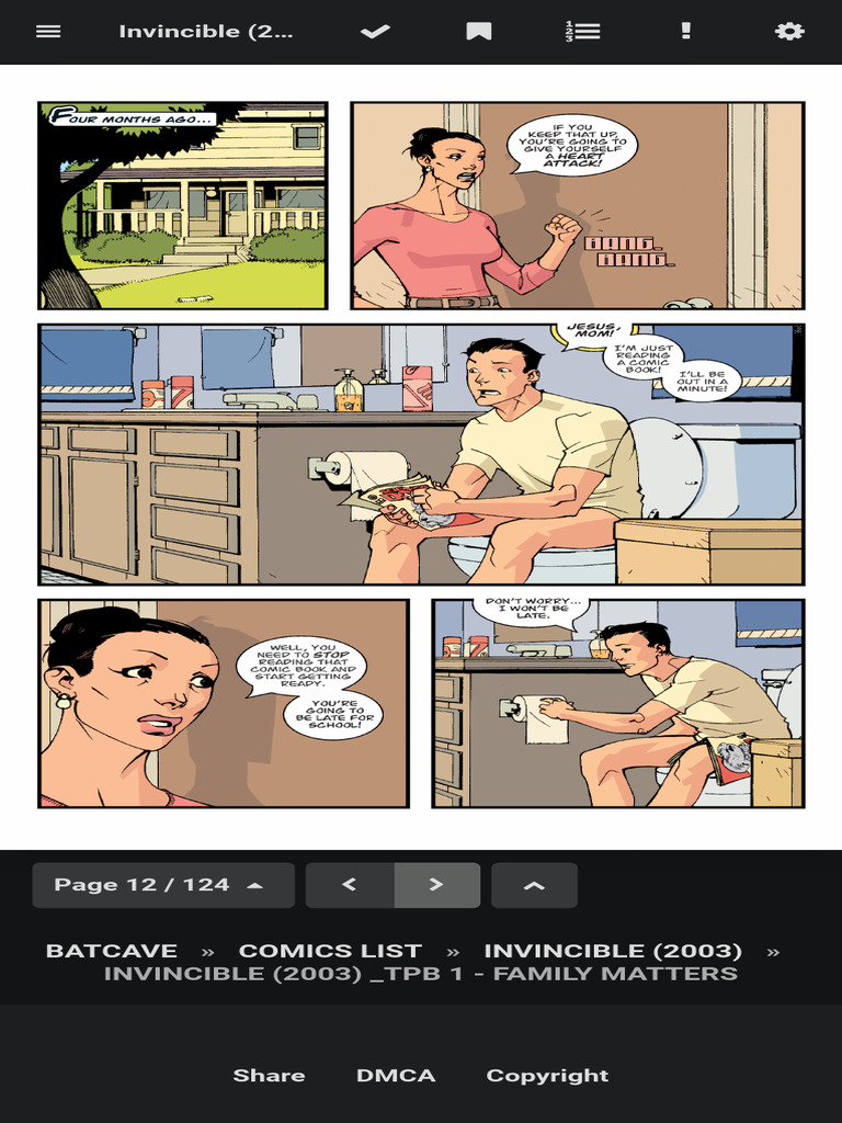 Read Invincible (2003) - TPB 1 - Family Matters Comics Online For Free 2 | PDF