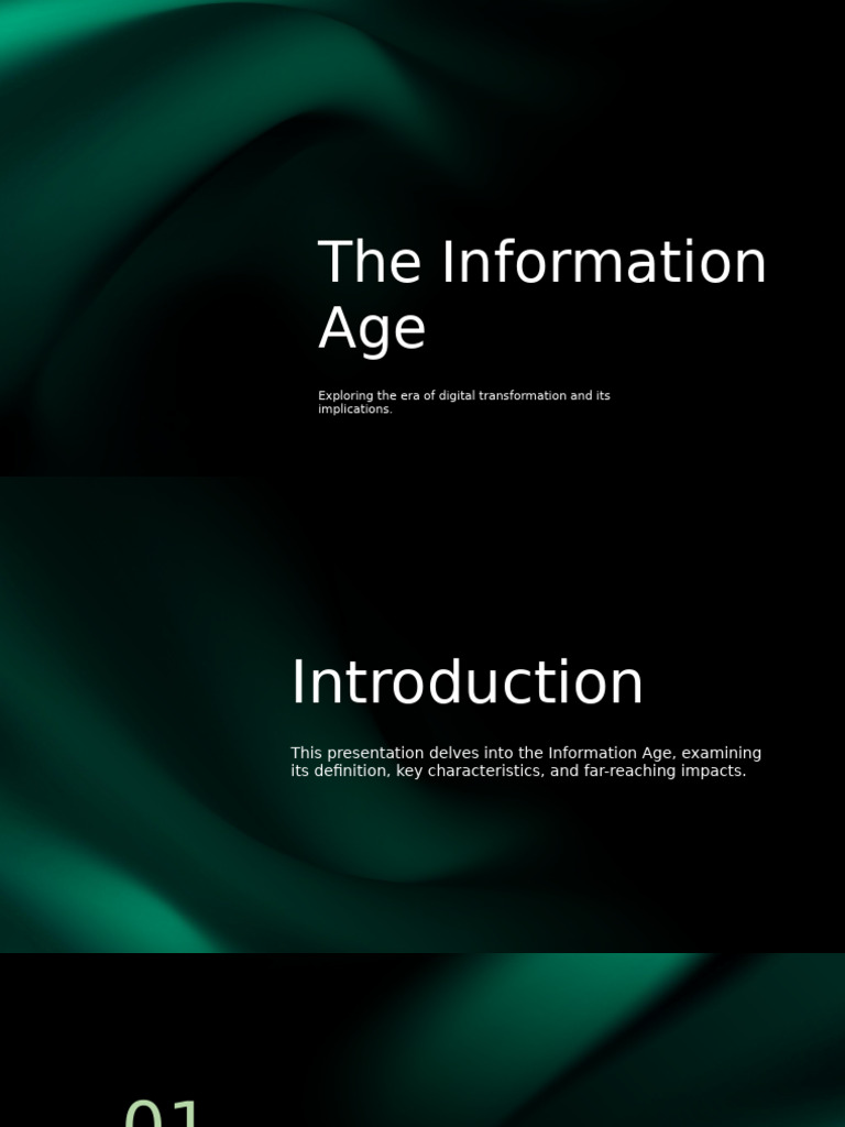 Characteristics of the Information Age | PDF | Information Age ...
