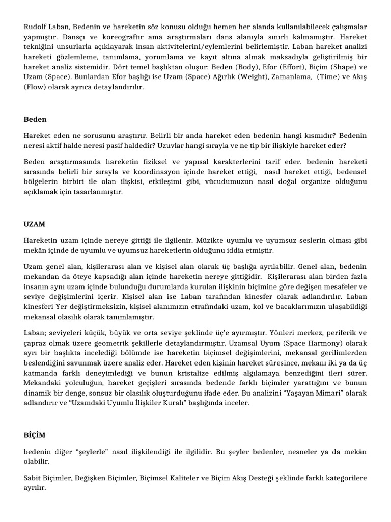 Laban Temelleri | PDF