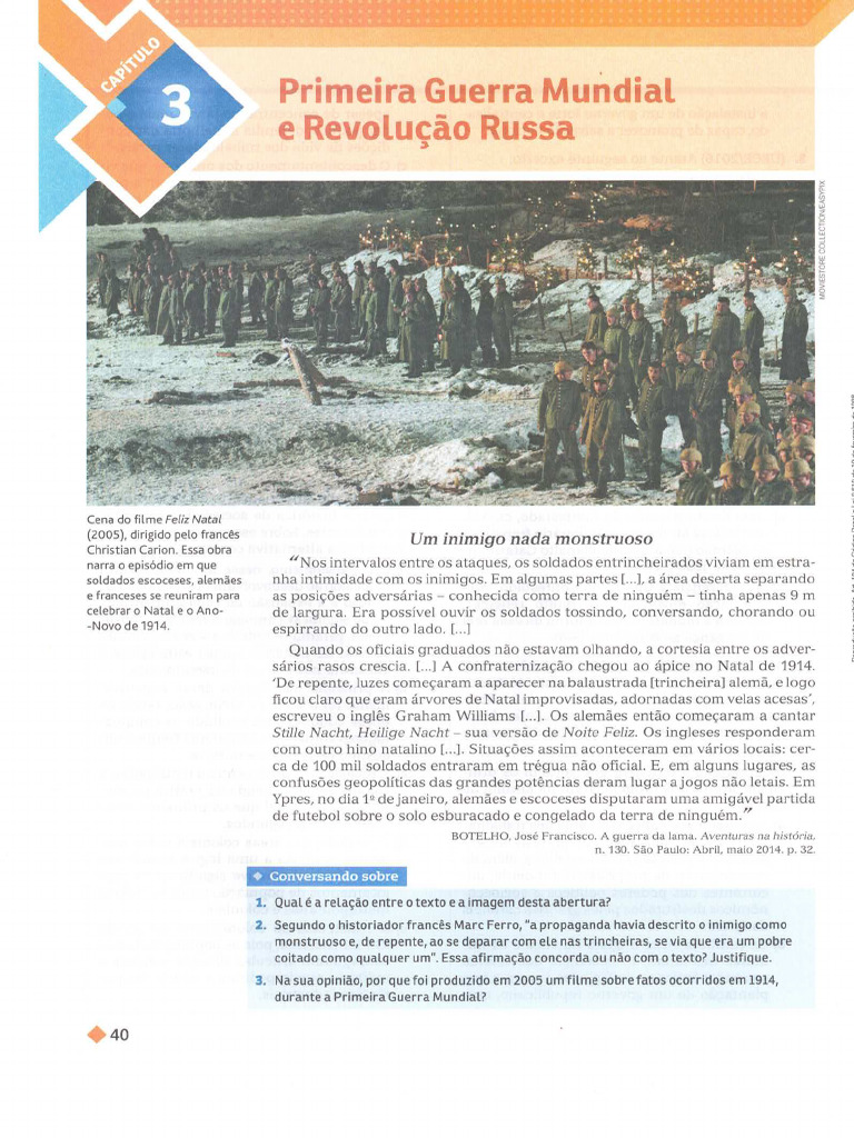 Cap 3 - 1 Guerra e Rev Russa | PDF