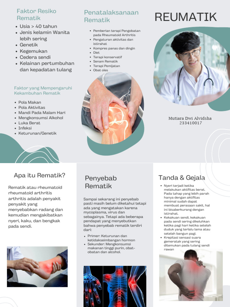 Leaflet reumatik 1 | PDF