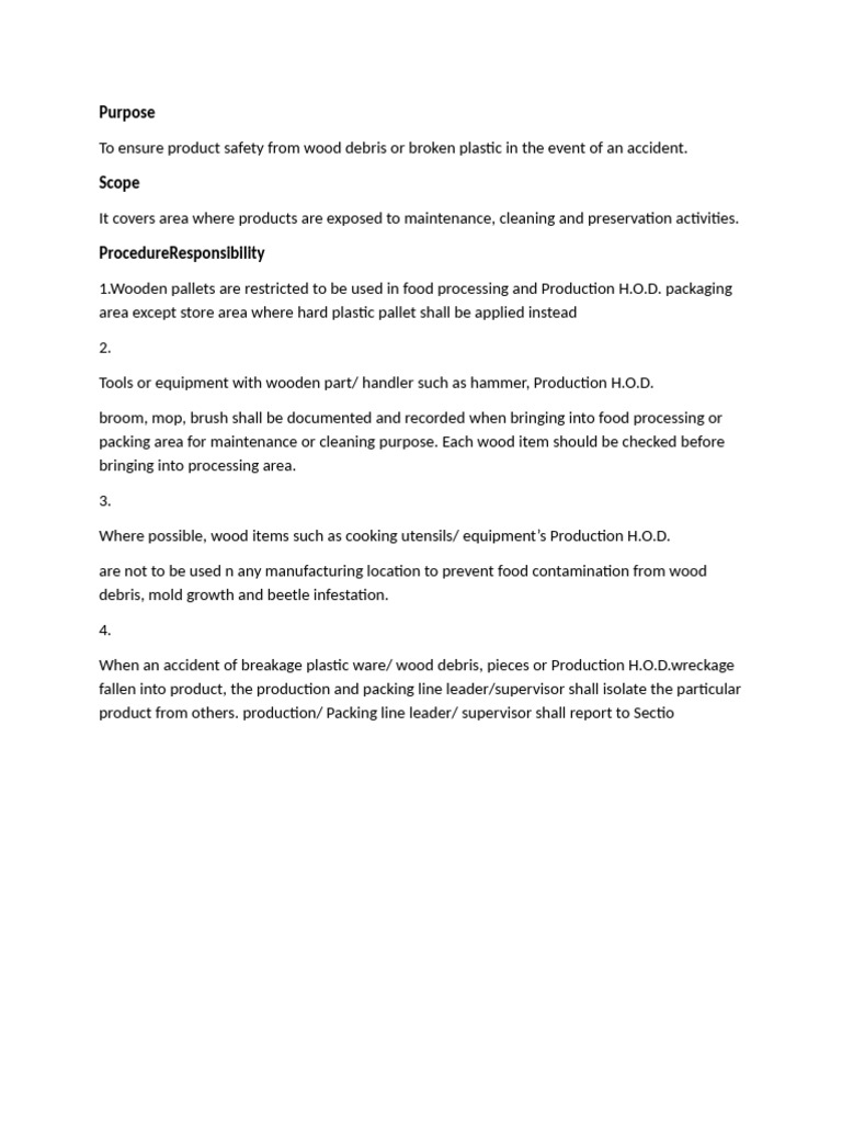 Wood Policy | PDF