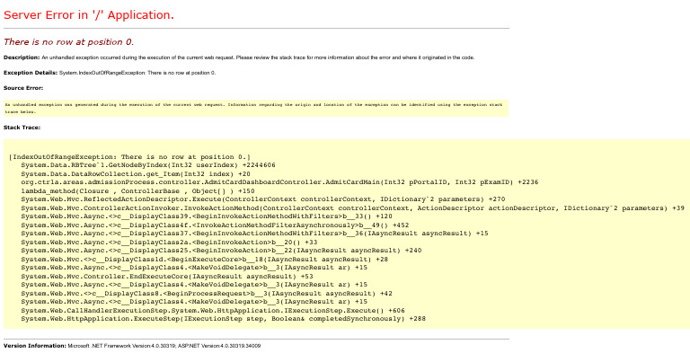 There Is No Row at Position 0 | PDF | Model–View–Controller | Active Server Pages