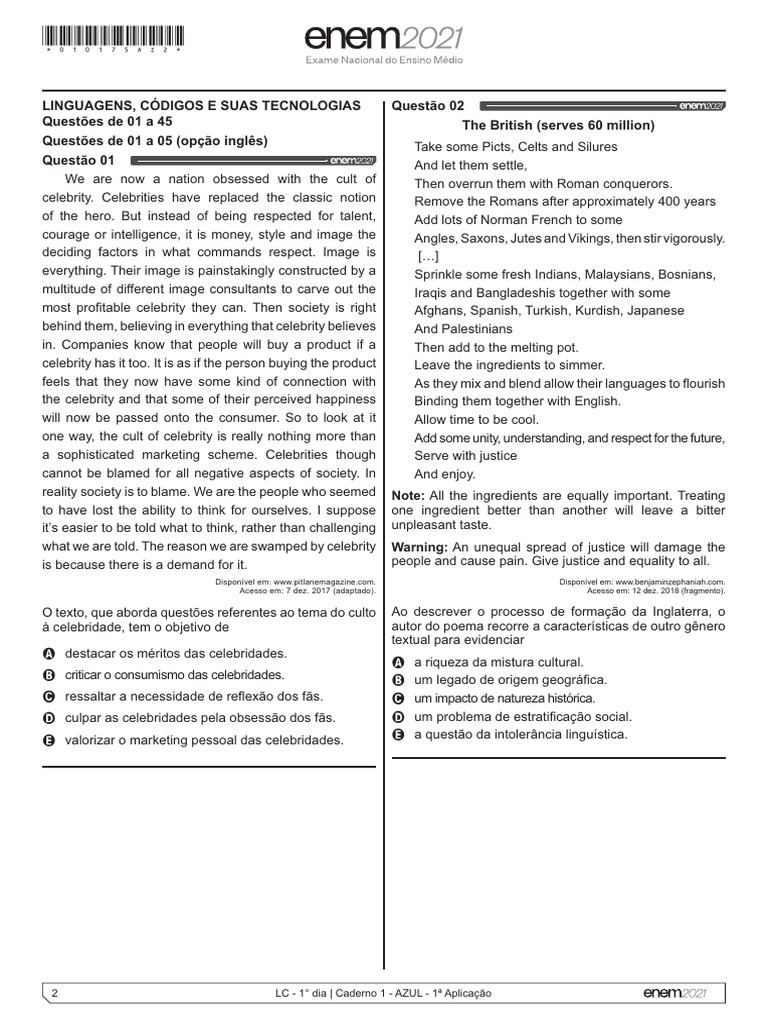 2021 PV Impresso D1 CD1-2 | PDF