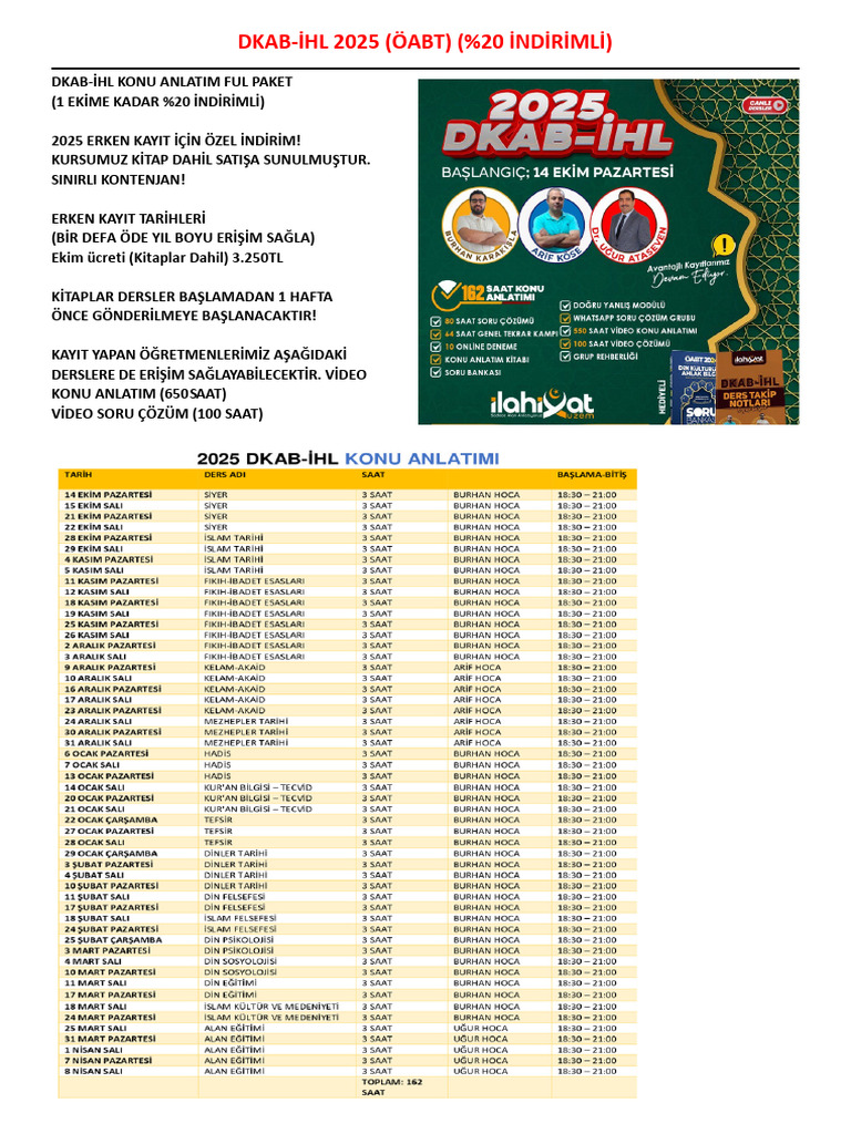 Dkab-İhl (Öabt) | PDF