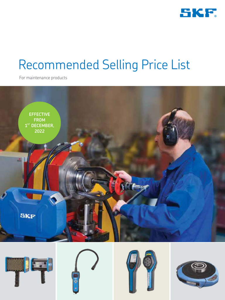 SKF - Mapro - Pricelist 1st Dec 2022. | PDF