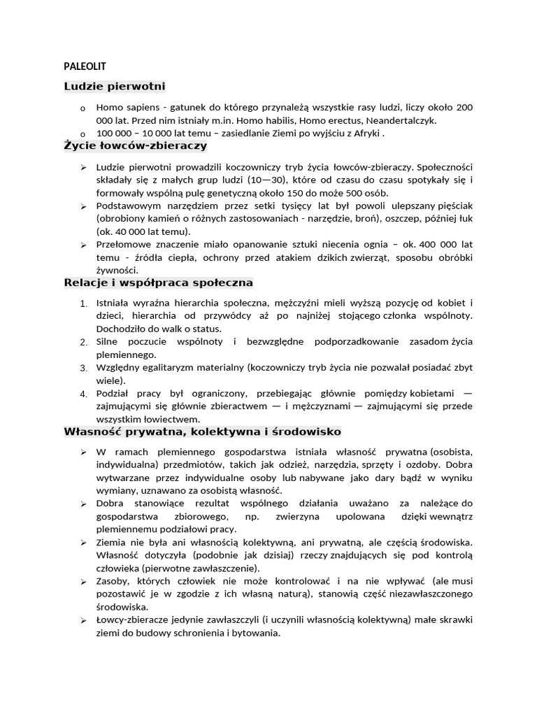 PALEOLIT | PDF