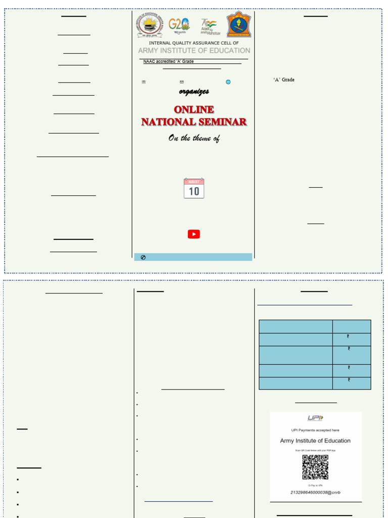 AIE National Seminar Brochure2023. | PDF