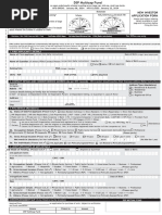 DSWD Authorization Form | PDF