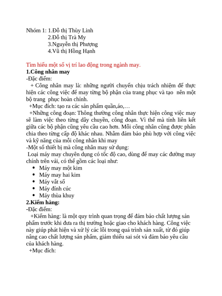 Bài tập nhóm1 | PDF