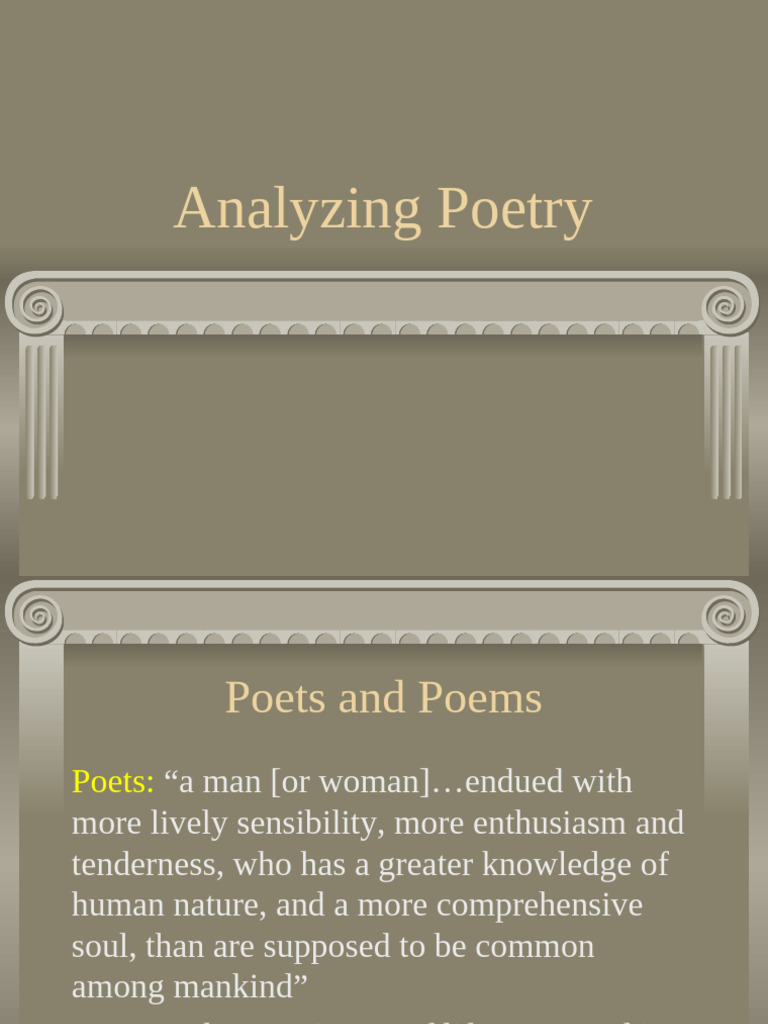 Understanding Poetry: Types & Techniques | PDF | Poetry | Narration