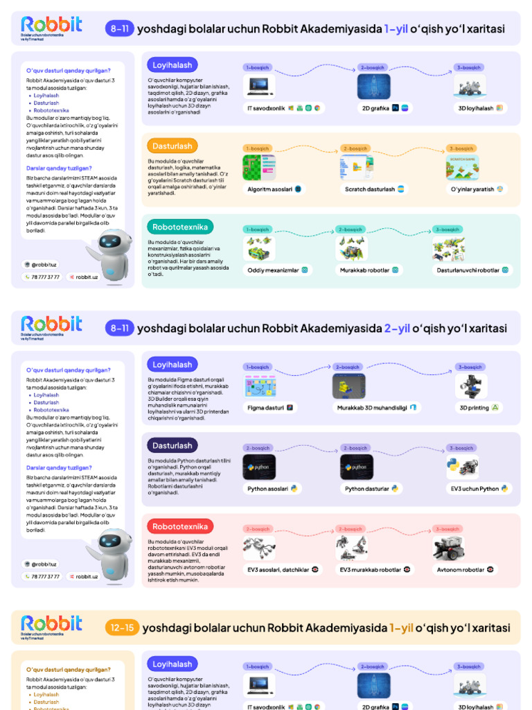 Robbit Roadmap | PDF