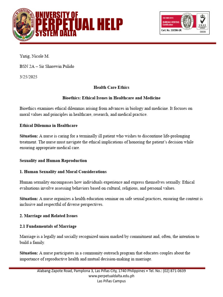 YNTIG_Midterm Assignment 1 | PDF | Medical Ethics | Surrogacy