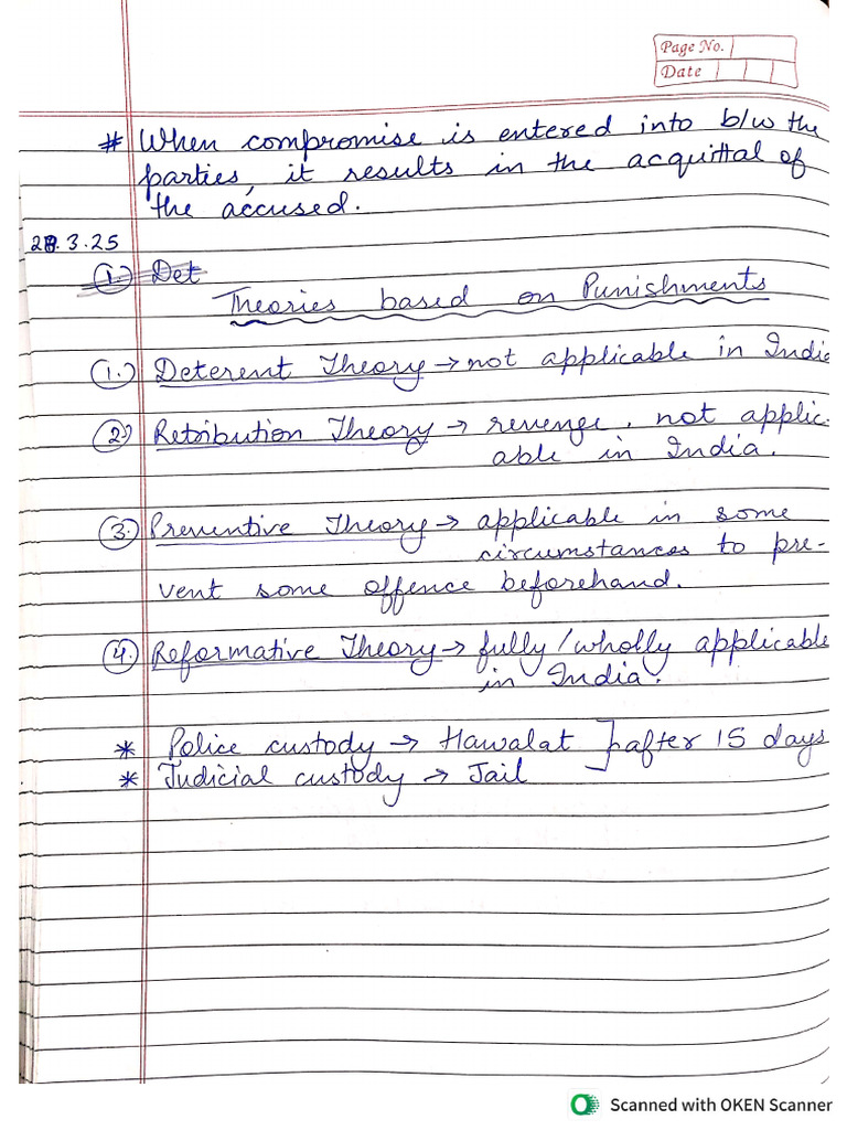 LEGAL CLASS NOTES | PDF