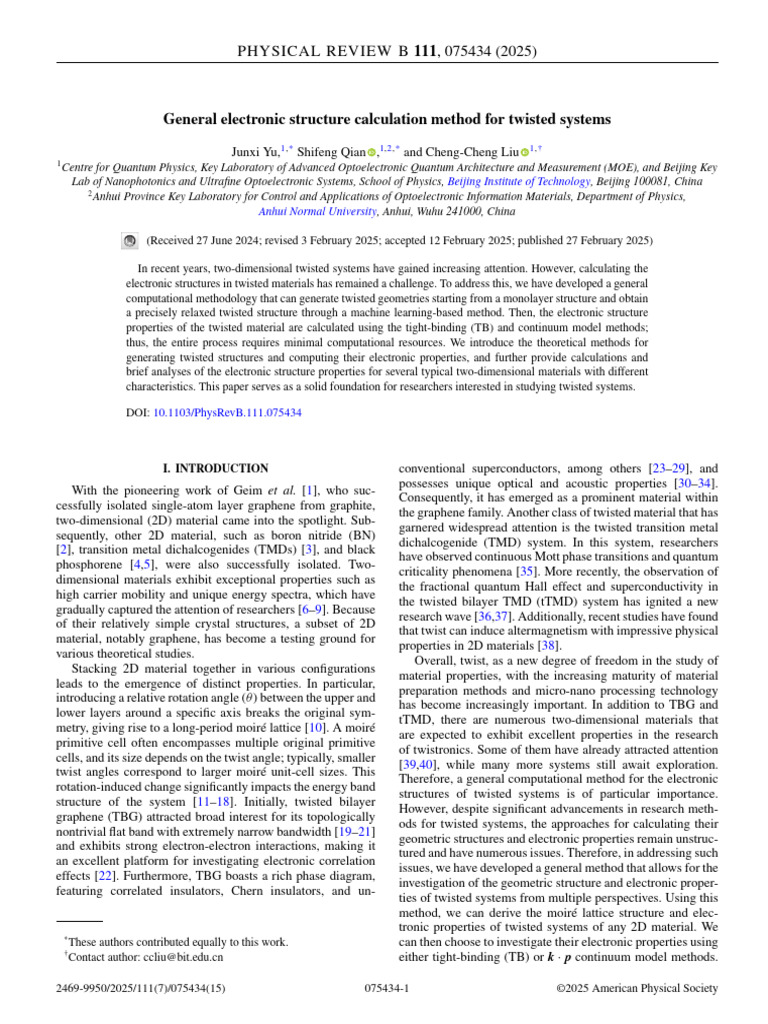 General Electronic Structure Calculation Method For Twisted Systems
