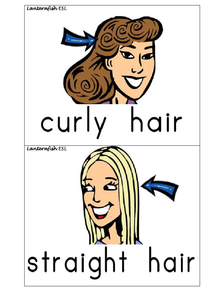 Hairstyle Flashcards | PDF