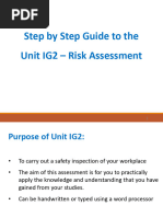 NEBOSH NG2 Risk Assessment Guide | PDF | Risk | Risk Assessment
