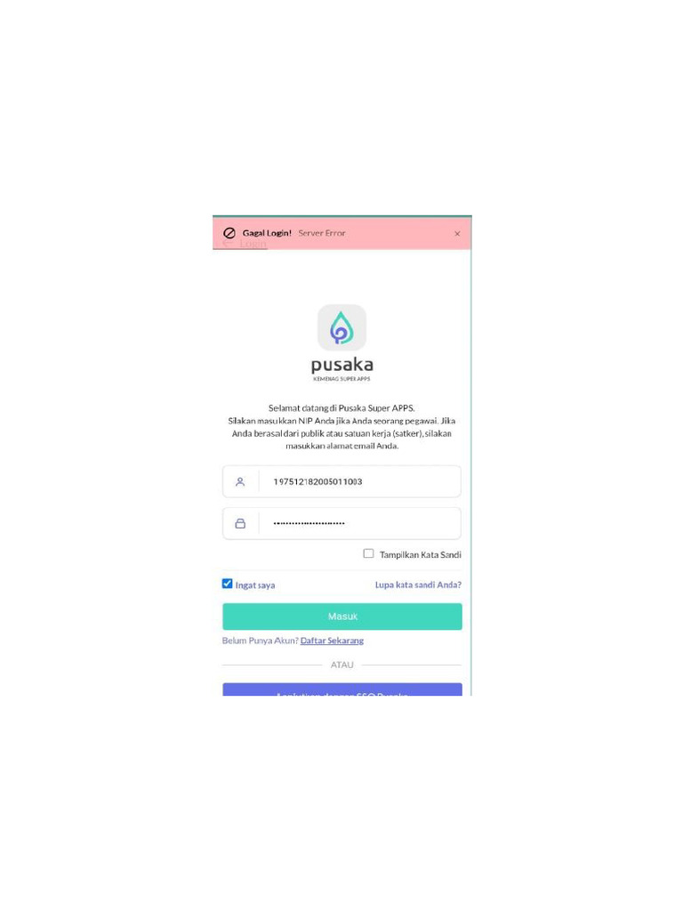 mesin absen error | PDF