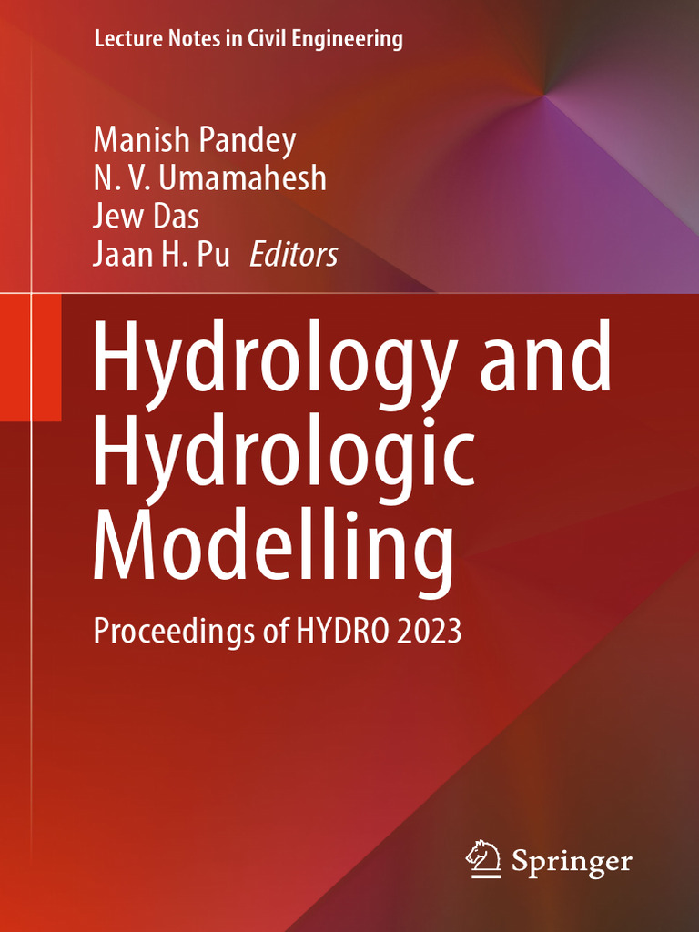 Hydrology and Hydrologic Modelling: Manish Pandey N. V. Umamahesh Jew Das Jaan H. Pu | PDF ...