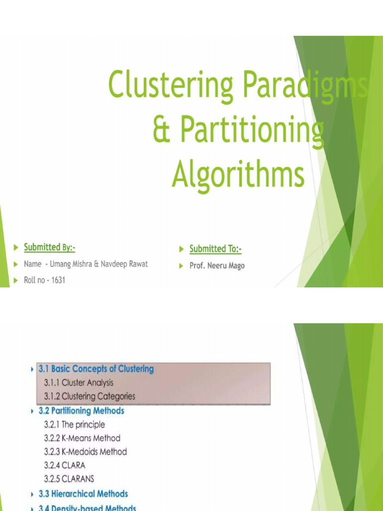 Lec 5 Partioning Algo | PDF