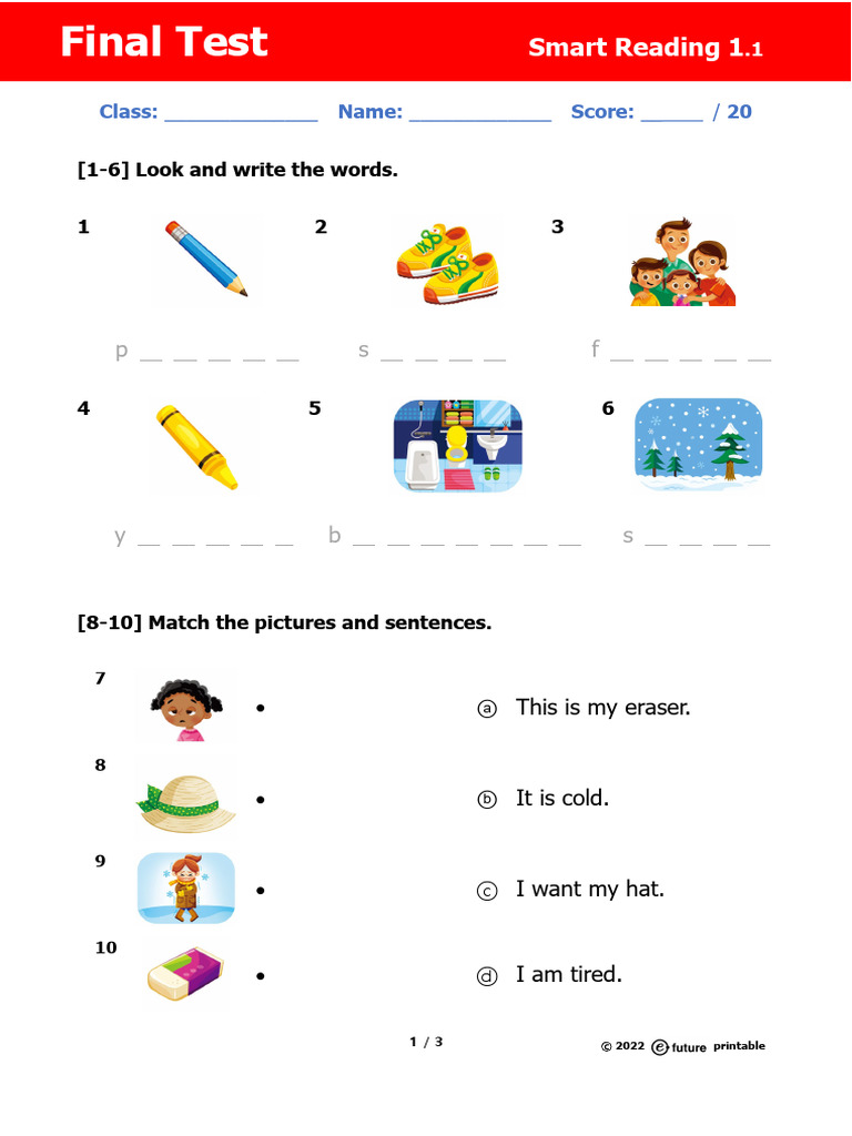 Smart Reading1.1 - Final Test 2 | PDF | Elementary Geometry