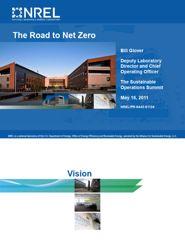 NREL_RSF-Road-to-Net-Zero | PDF | Data Center | Window
