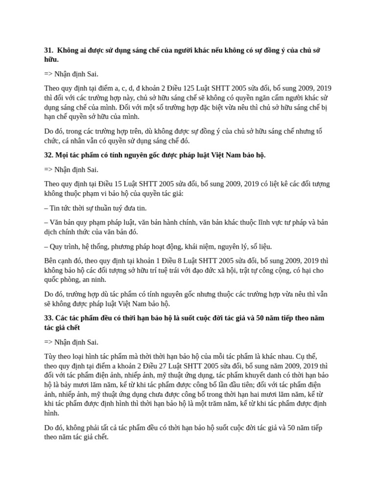 708199315 File Tổng Hợp Bai Tập Va Tinh Huống SHTT | PDF