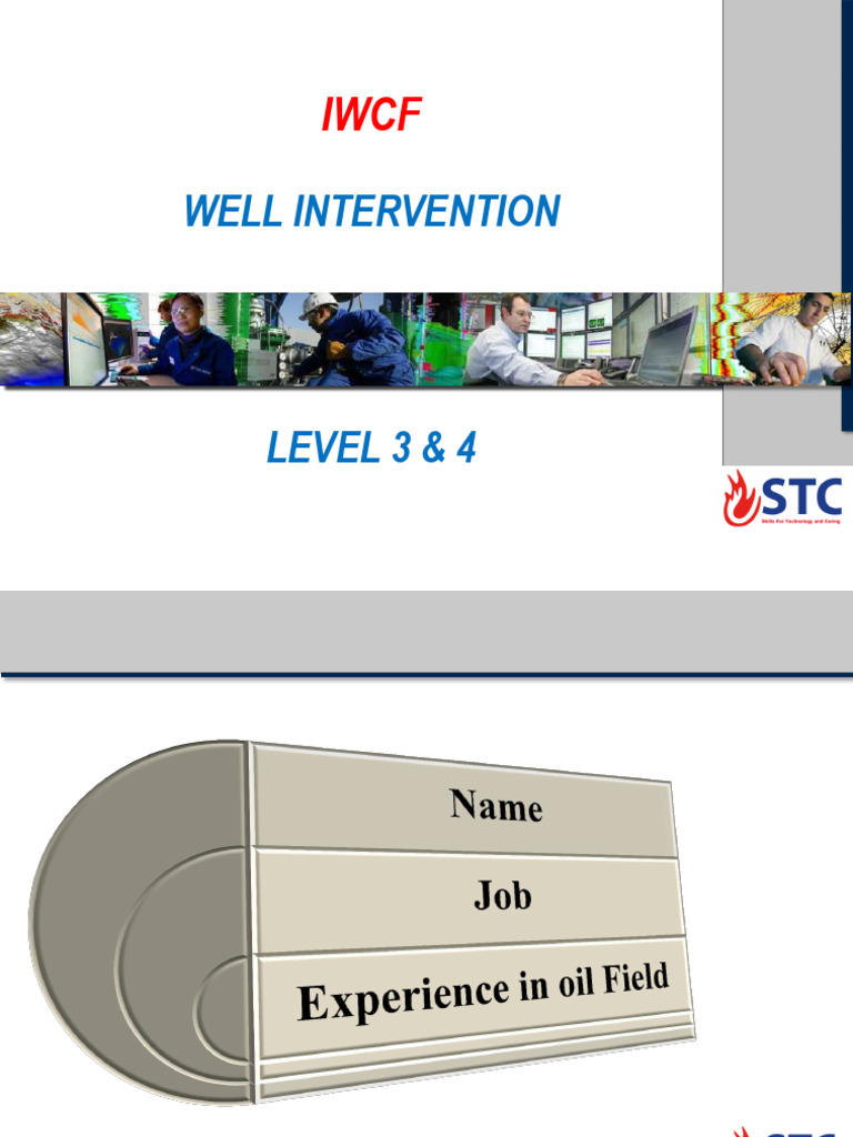 STC - PPT Iwcf Updated - Wipc Level 3 & 4 Updated | PDF | Casing (Borehole) | Density
