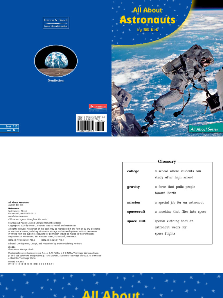 113 All About Astronauts | PDF | Apollo 11 | Astronauts