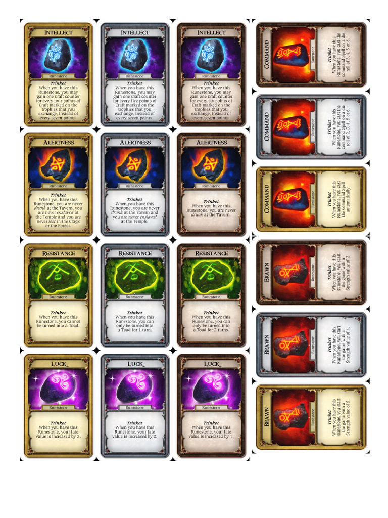 TALISMAN.RUNES.01 | PDF