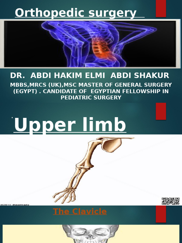 Upper Limb Fractures in Orthopedic Surgery | PDF